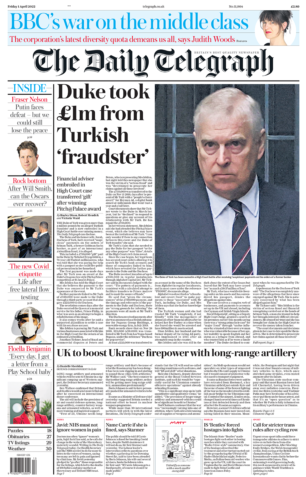 Newspaper Headlines April Cruel Day As Prices Rise On Bleak Friday newspaper-headlines-april-cruel-day-as-prices-rise-on-bleak-friday