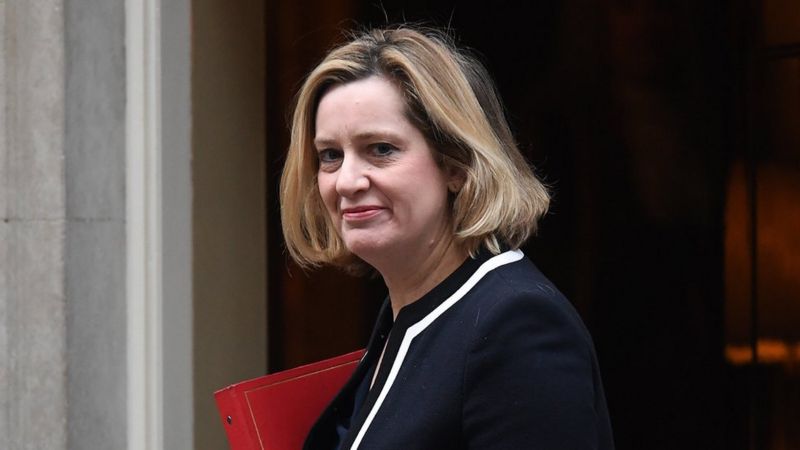 Amber Rudd links universal credit to rise in food bank use - BBC News