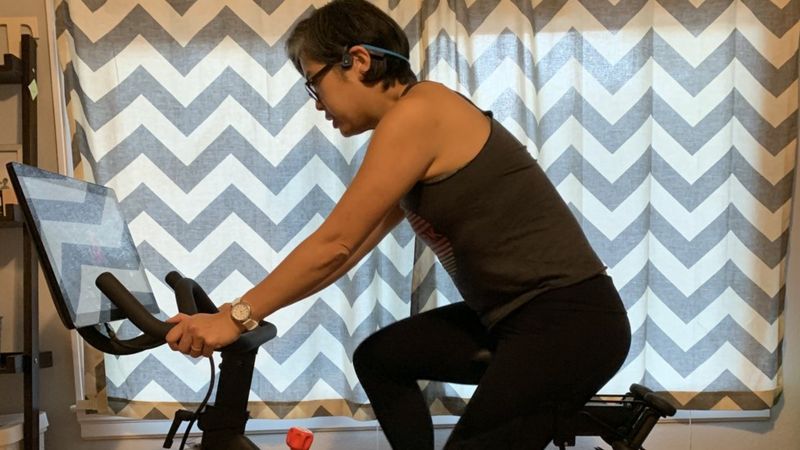 Peloton exercise bike ad mocked as being 'sexist' and 'dystopian' - BBC ...