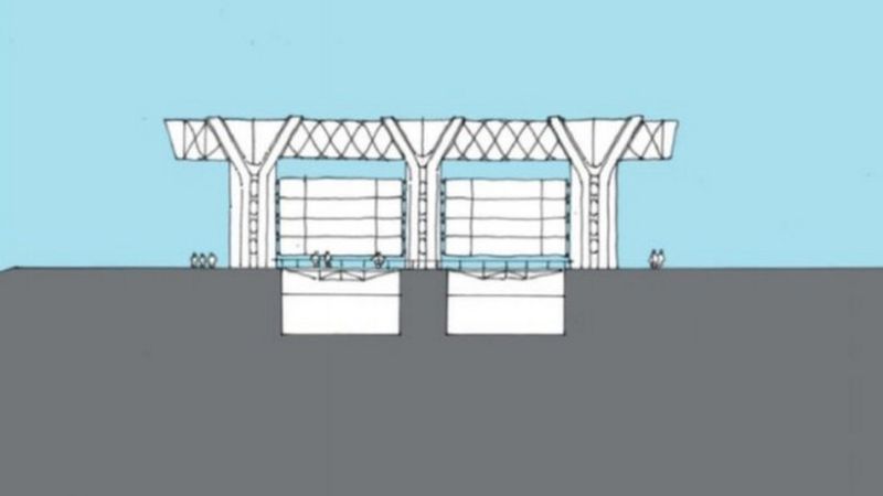 Bridgwater Barrier design unveiled for River Parrett - BBC News