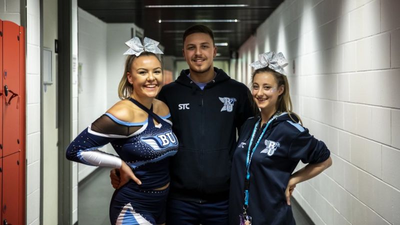 Netflix's Cheer: Inside the world of the UK's student cheerleaders ...