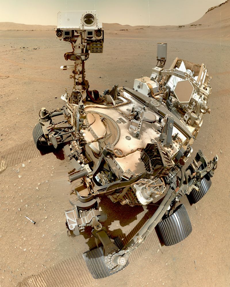 Nasa's Mars rover Perseverance completes rock depot - BBC News