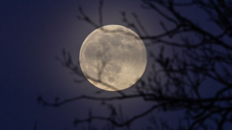Full Snow Moon: What is a Full Snow Moon? - BBC Newsround
