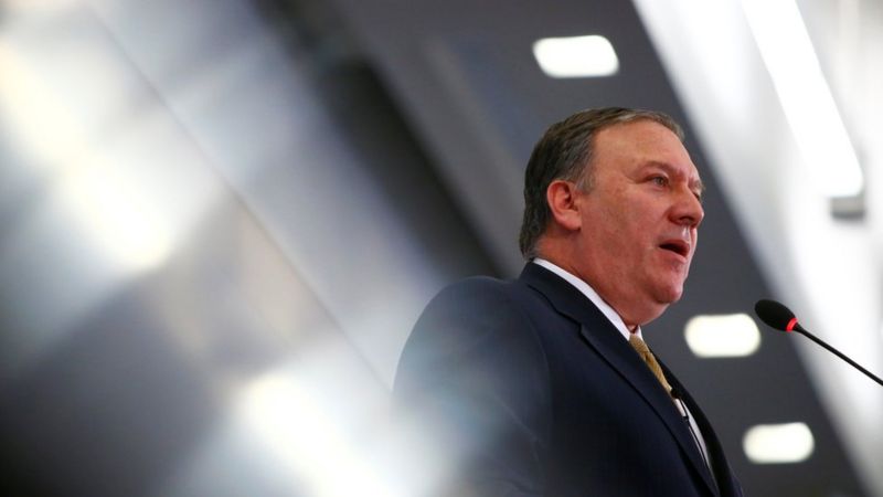 CIA chief Pompeo: Wikileaks 'hostile intelligence service' - BBC News CIA chief Pompeo: Wikileaks 'hostile intelligence service' - BBC News
