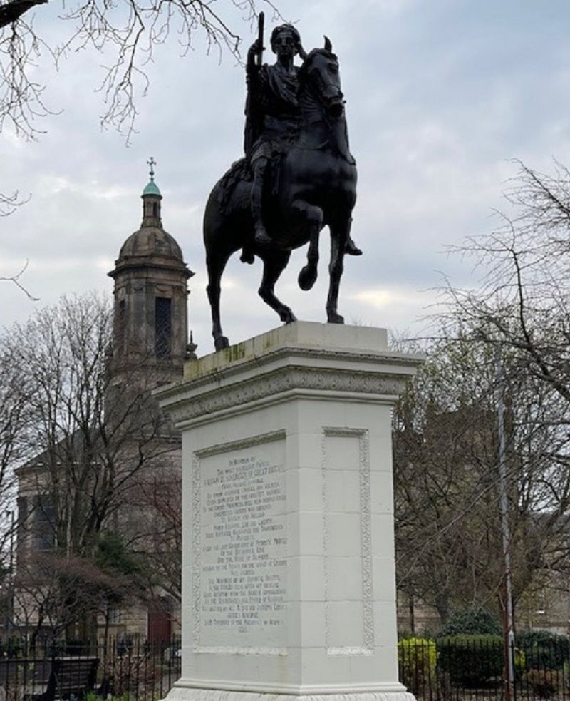 Glasgow's statues have connections to the Atlantic slave trade - BBC News