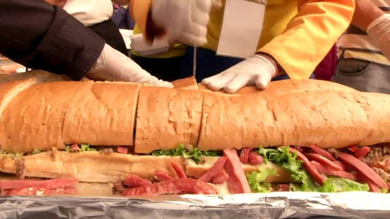 Supersized food creations from around the world! - BBC Newsround