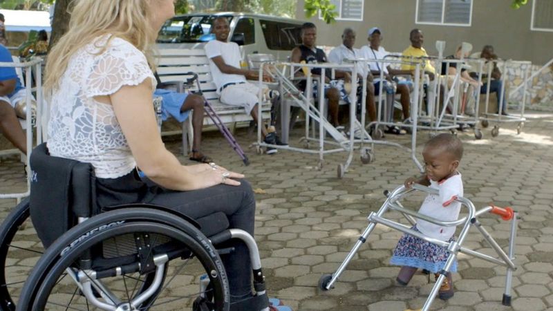 The country where disabled people are beaten and chained - BBC News