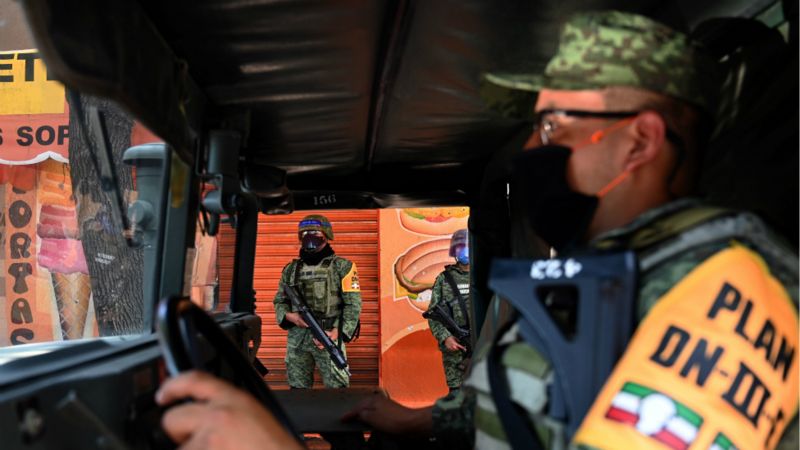Coronavirus: México inicia un despliegue militar para combatir la pandemia ante la que se prevé ...