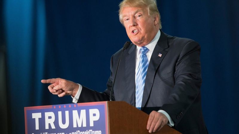 Trump UK ban petition passes 370,000 signatures - BBC News