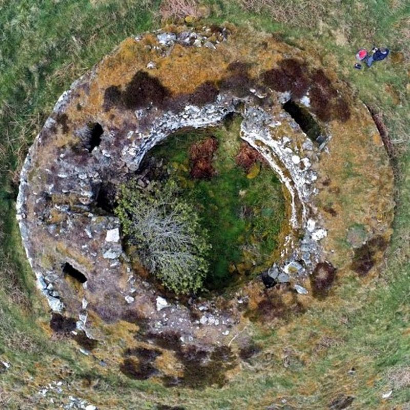 Caithness Iron Age stone tower to be conserved - BBC News