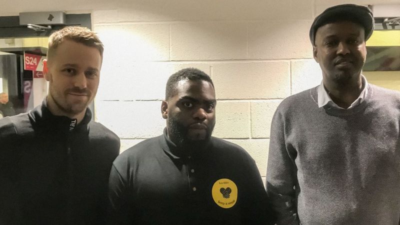 Reformed gang leader inspires teens at Ashton Gate - BBC News