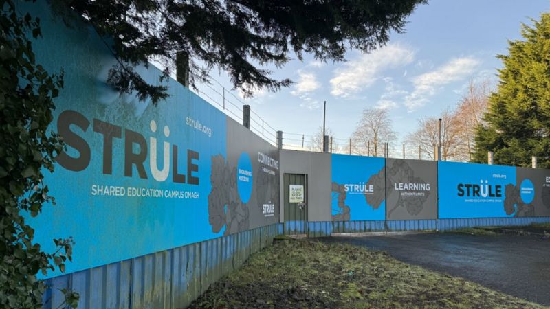 Strule: Department committed to Shared Education Campus - BBC News