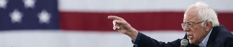 Viewpoint: What Bernie Sanders has that Joe Biden doesn't - BBC News