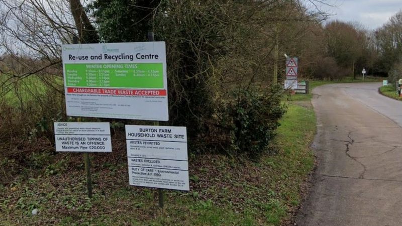 Stratford-upon-Avon recycling centre shuts for bridge repairs - BBC News