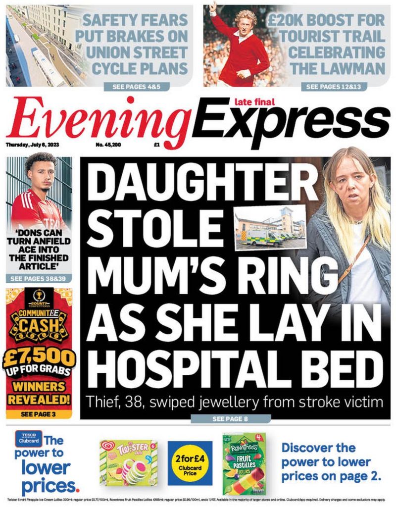 Scotland's papers: 'Crown and glory' for King Charles - BBC News