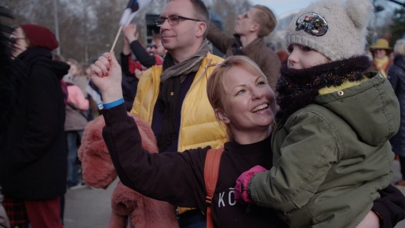 Estonia: How boom-time Baltic republic embraced far right - BBC News