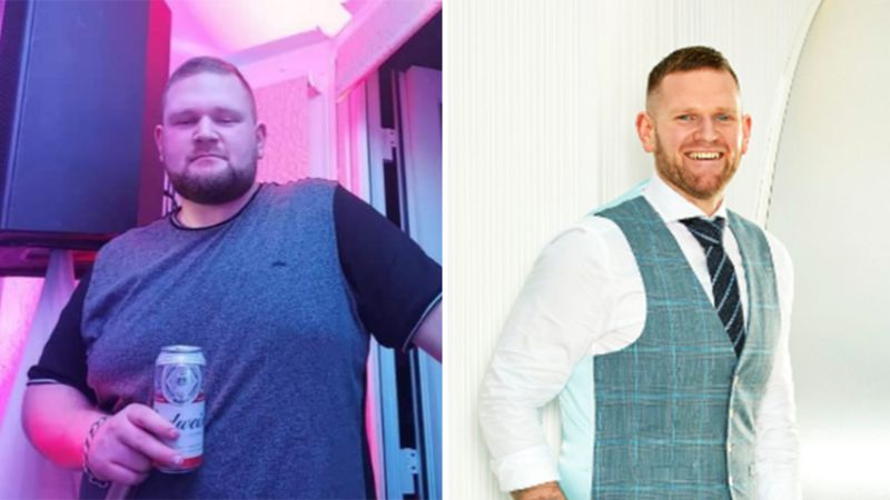 How Man V Fat helped man lose a 'life-changing' amount of weight - BBC News