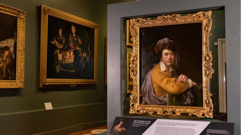 Joseph Wright of Derby painting saved for nation - BBC News