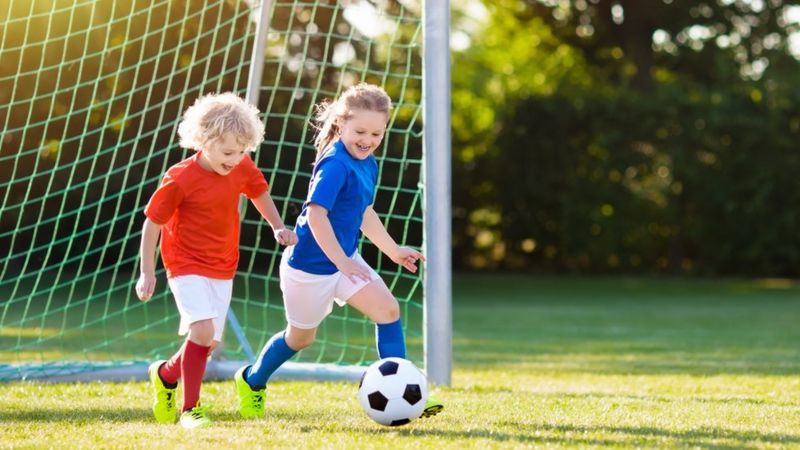 Children 'become less active during primary years' - BBC News