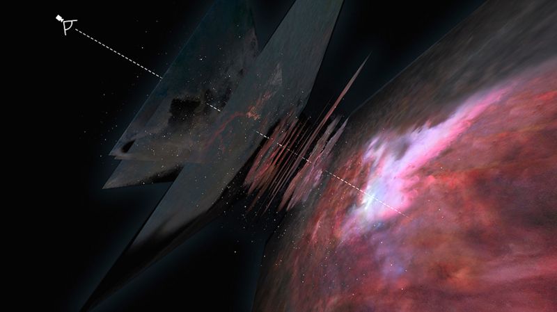 Hubble telescope's Universe revealed in 3D - BBC News