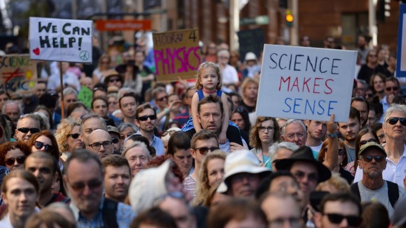 March for Science: Rallies worldwide to protest against political ...
