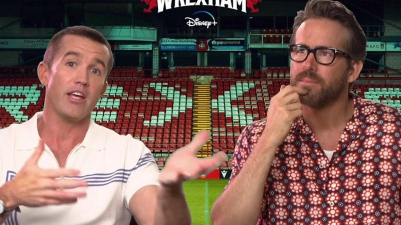Welcome to Wrexham: Fans of Disney show travel from Texas - BBC News