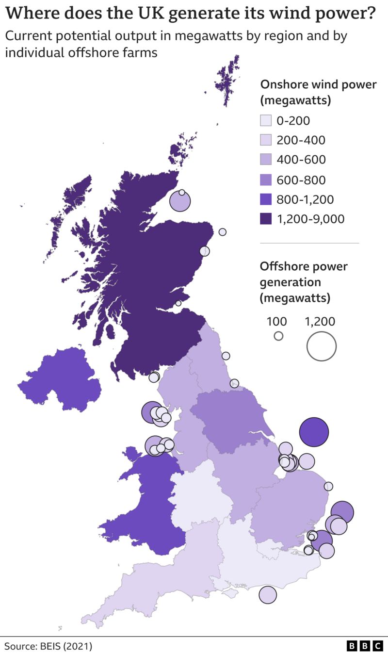 How many more wind turbines will the UK build? - BBC News