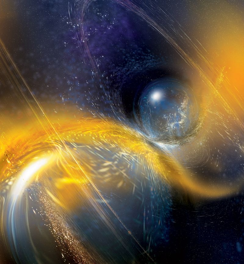 Gravitational waves: Cosmic vibrations sensed from unusual star merger ...