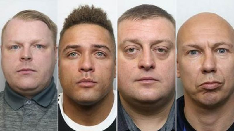 Former Leeds United footballer among four drug dealers jailed - BBC News
