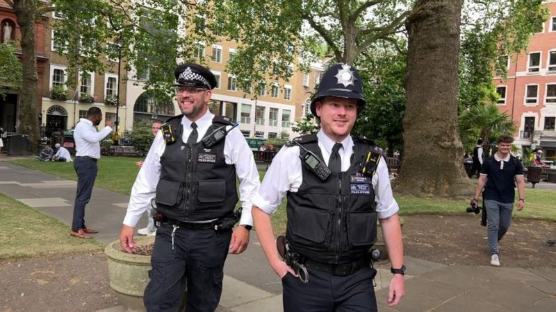 The uneasy relationship between the police and Pride - BBC News