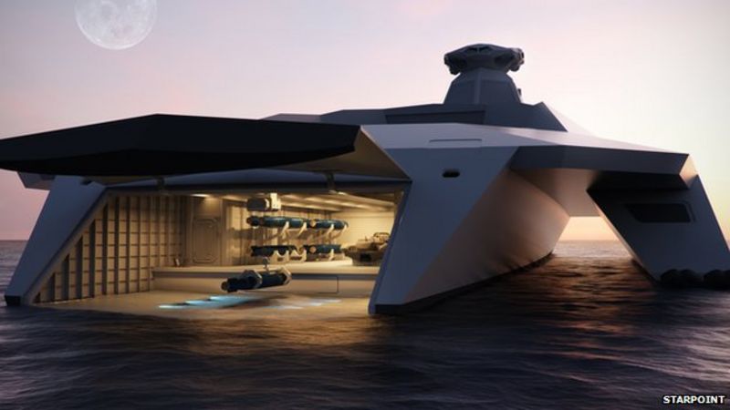 What will Royal Navy warships look like in 2050? - BBC News