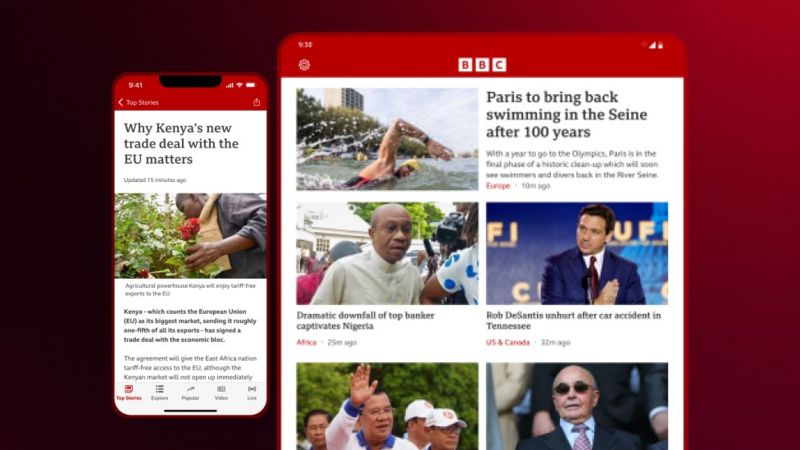 The BBC News app keeps you informed with live and breaking news you can ...