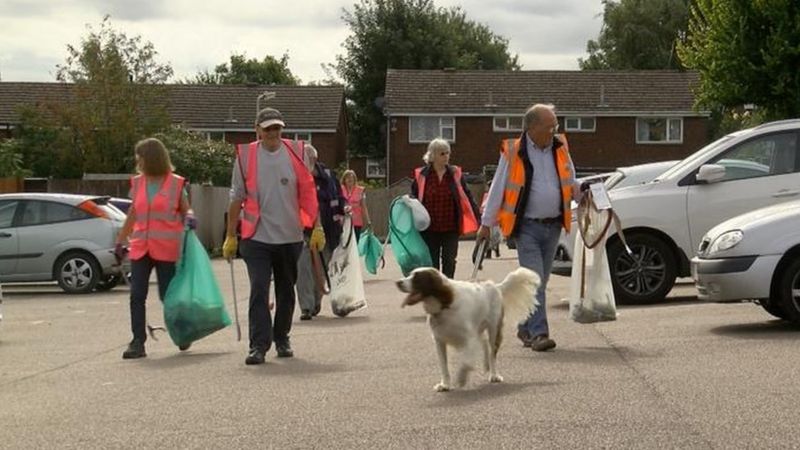The litter-picking 'Wombles' and others cleaning up West Midlands - BBC ...