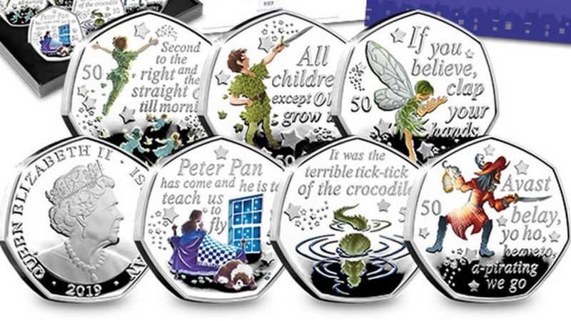 Peter Pan coin released for Great Ormond Street Hospital - BBC Newsround