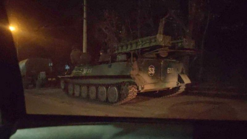 O Início Da Invasão Da Ucrânia Pela Rússia Em 12 Imagens Bbc News Brasil