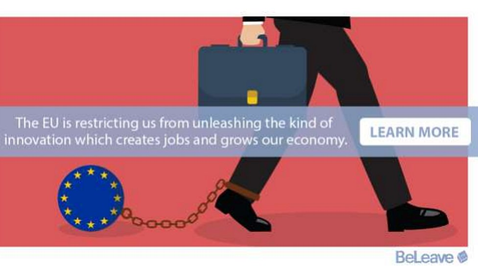 Vote Leave's targeted Brexit ads released by Facebook - BBC News