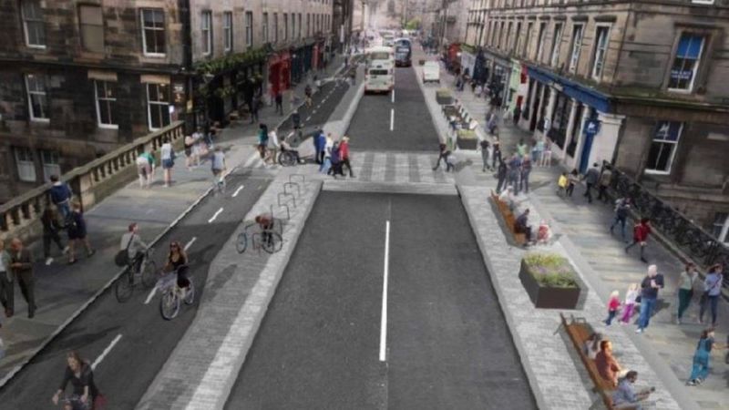 Council reveals £314m overhaul of Edinburgh centre - BBC News