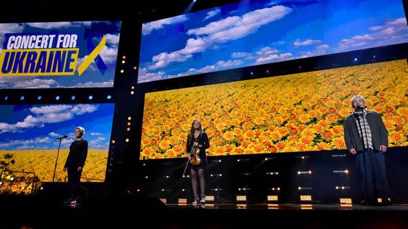 Concert For Ukraine: Refugees' stories centre stage at £12m charity ...