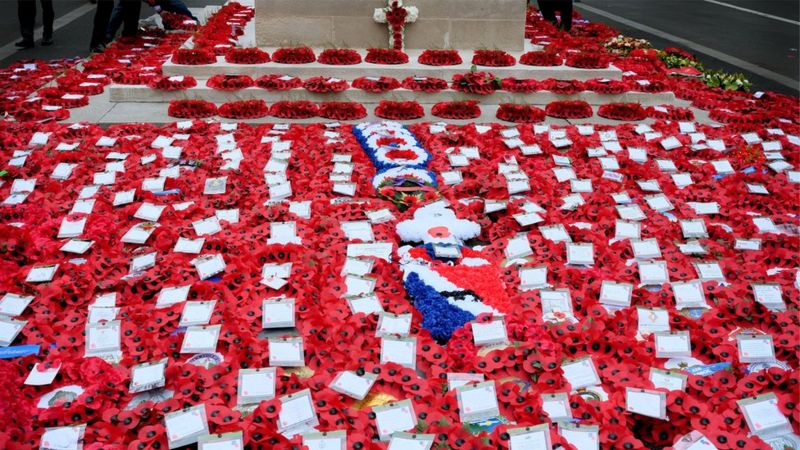 In Pictures: Remembrance Sunday - BBC News