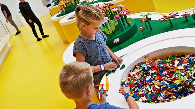 Take a peak at this new interactive Lego museum - BBC Newsround
