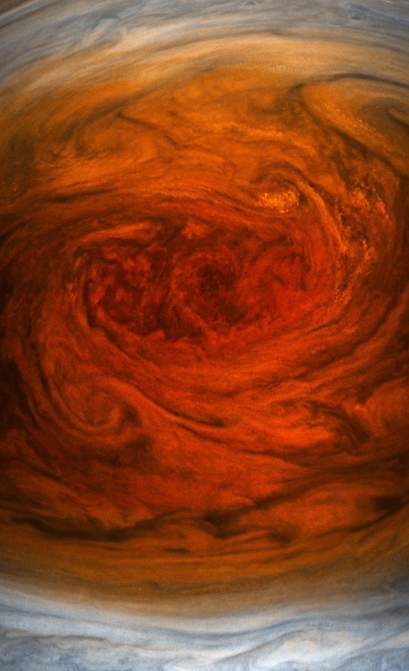 Behold Jupiter's Great Red Spot - BBC News