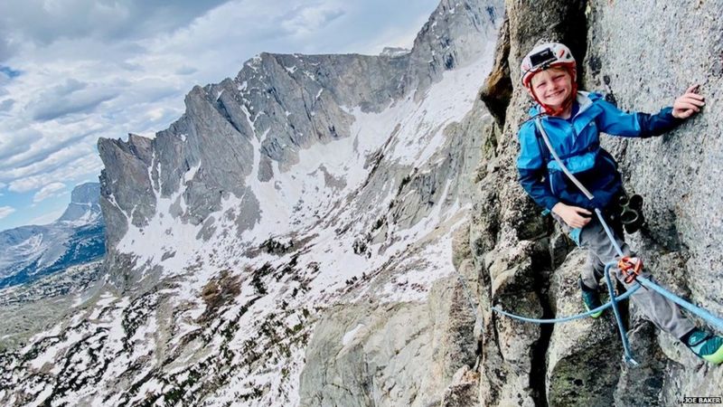 Eight-year-old set to break climbing world record - BBC Newsround