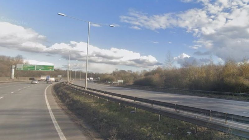Pedestrian killed after being hit on A14 near Kettering - BBC News