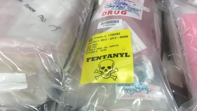 Fentanyl crisis: Is China a major source of illegal drugs? - BBC News