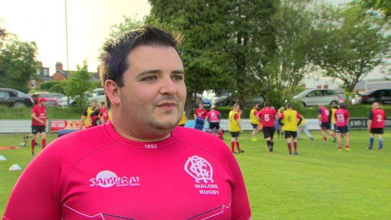Malone Tornadoes: Mixed ability rugby world cup comes to Ireland - BBC News