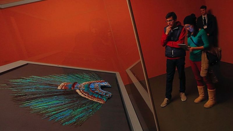 Penacho de Moctezuma: cómo terminó en Austria este tesoro prehispánico ...