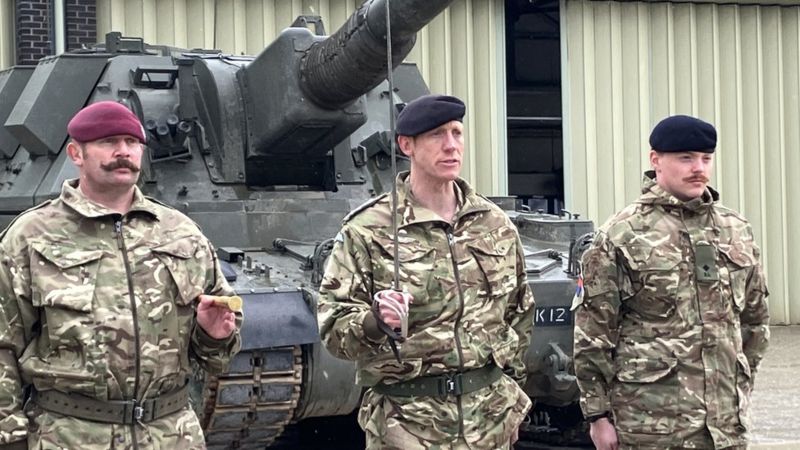 King Charles: Wiltshire company refurbish glove for coronation - BBC News