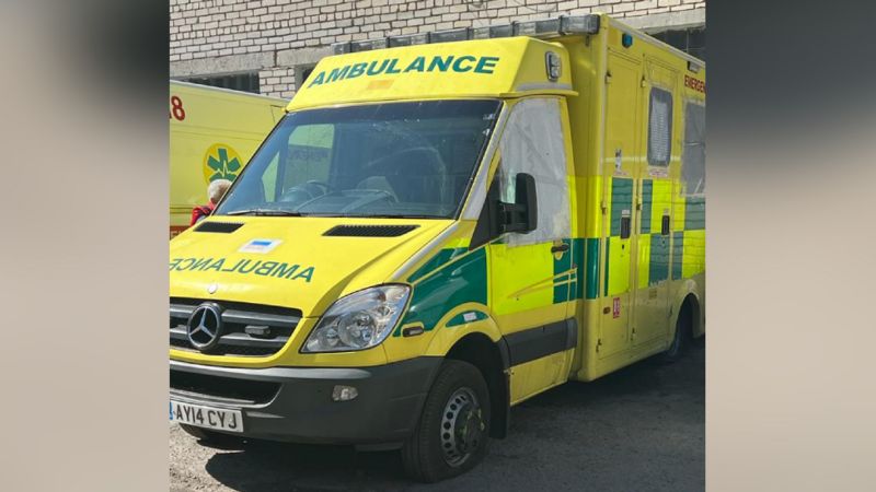 Ukraine: Aid ambulance sent from Wales 'repairable' after shelling ...