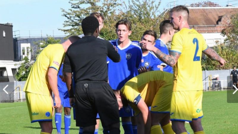 Kent: Abuse of grassroots referees leads to call for action - BBC News