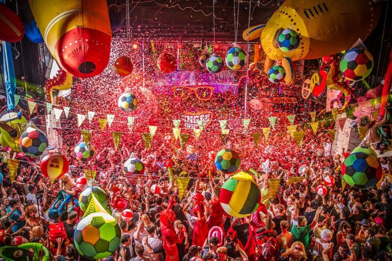 Elrow: Creating the 'most colourful party in the world' - BBC News